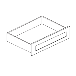 Shop White Shaker-OC33TOP-Drawer Online WHS-OC33TOP-Drawer